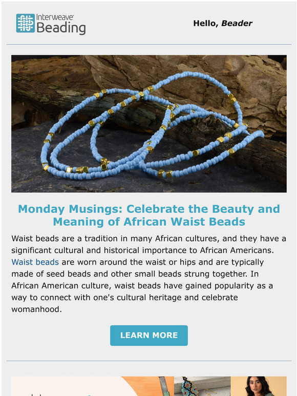 Interweave: Celebrating the Beauty and Meaning of African Waist Beads ...