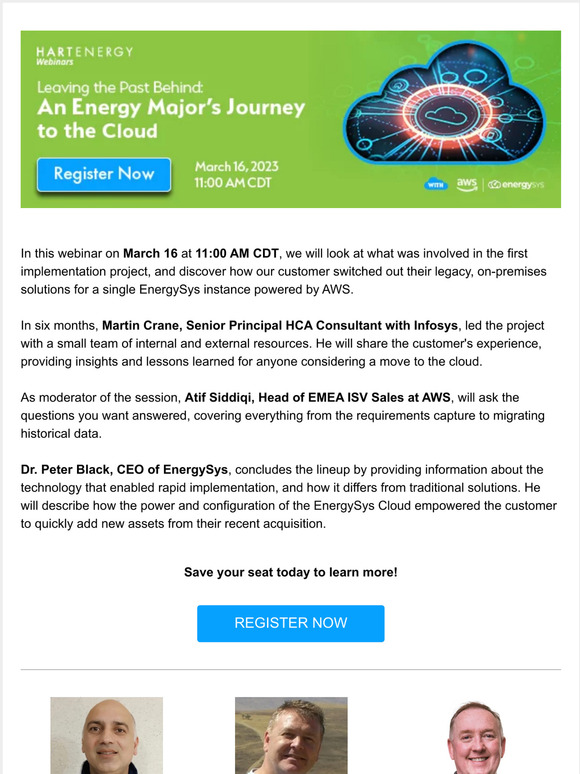 Hart Energy: [Join Us] Hart Energy Webinars - Leaving the Past Behind ...