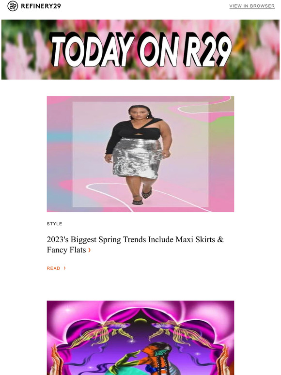 Refinery29 Shops: The top 9 fashion trends for spring 2023 | Milled