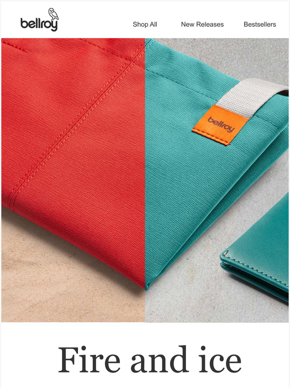 Bellroy: Hot Sauce and Teal too! | Milled