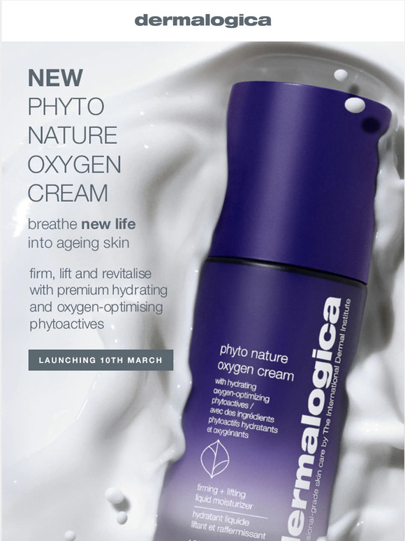 Dermalogica: NEW Phyto Nature Oxygen Cream, available 10th March! | Milled