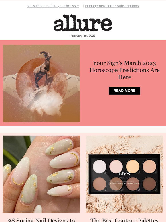 Allure: Your Sign's March 2023 Horoscope Predictions Are Here | Milled