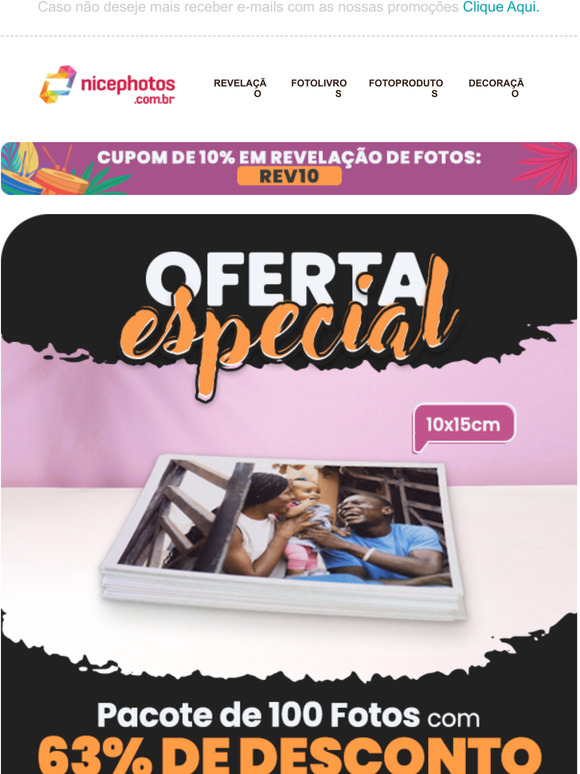 Nicephotos BR: ACABA HOJE! 100 Fotos com 63% + Cupom extra de 10% OFF ...