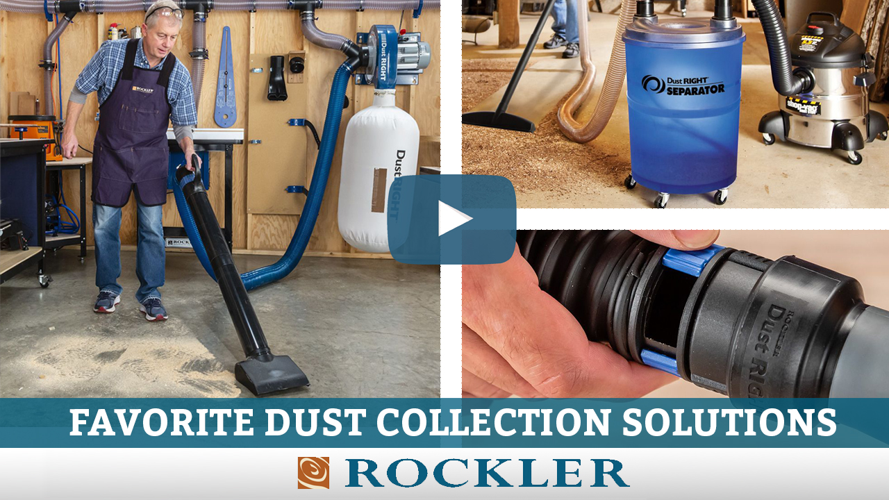 Rockler Woodworking and Hardware: Learn How To Set Up The Best Dust ...