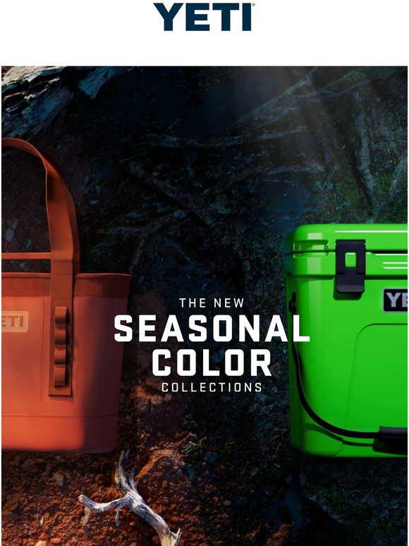 YETI: Just In: New Seasonal Colors | Milled