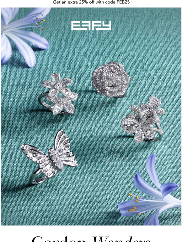 Effy: From the Garden: Nature-Inspired Designs | Milled