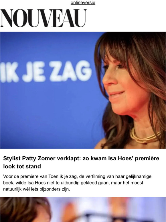 Nouveau: Kracht, trots & verdriet op 1 avond voor Isa Hoes | Zo trots ...