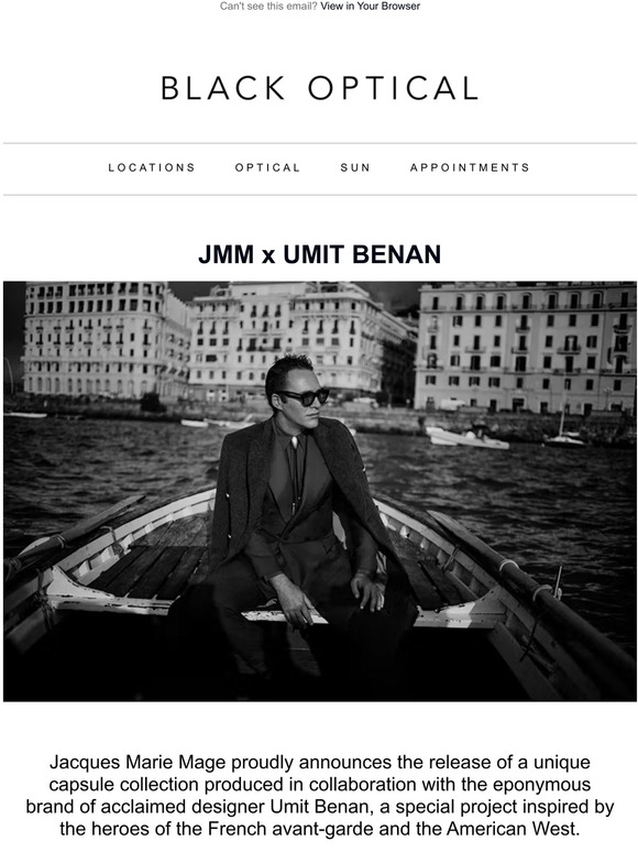 Black Optical: JMM x Umit Benan | Milled