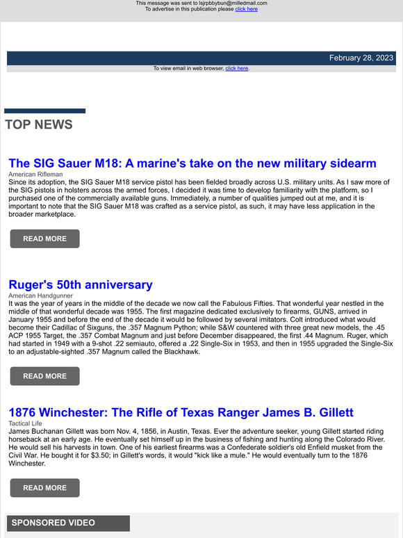 Guns International: The SIG Sauer M18: A marine's take on the new ...