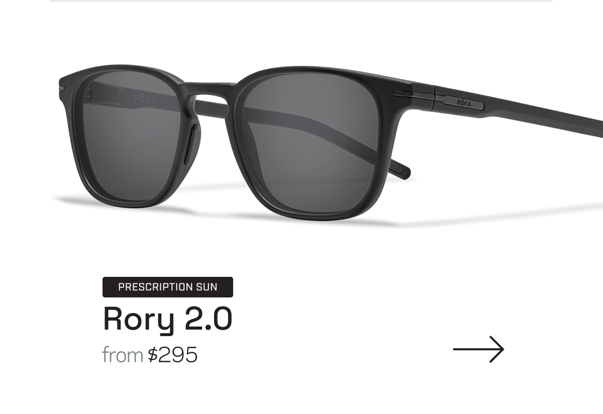 ROKA: Explore our Rory 2.0 sunglasses. | Milled