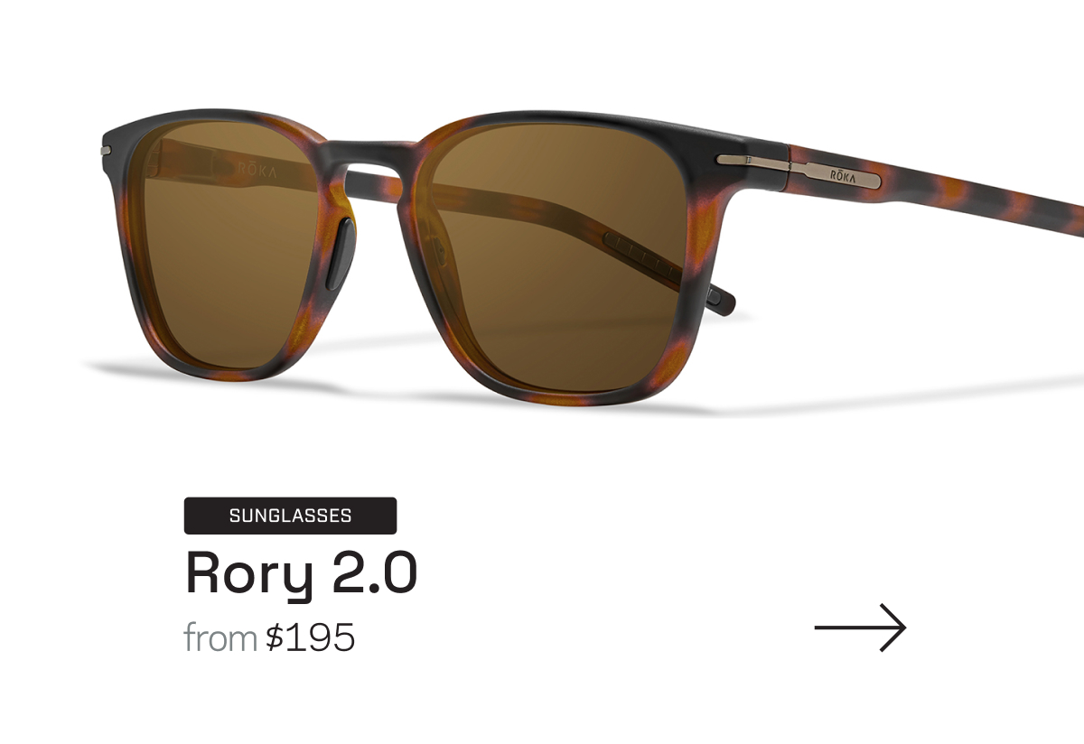 ROKA: Explore our Rory 2.0 sunglasses. | Milled
