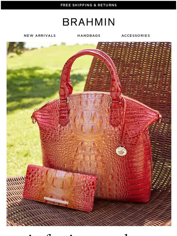 Brahmin: Brighten up with Infusion Ombre Melbourne | Milled