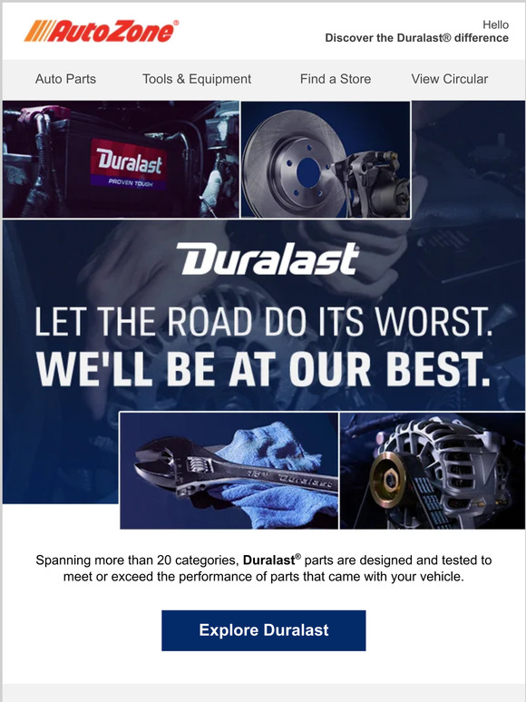 AutoZone Email Newsletters: Shop Sales, Discounts, and Coupon Codes