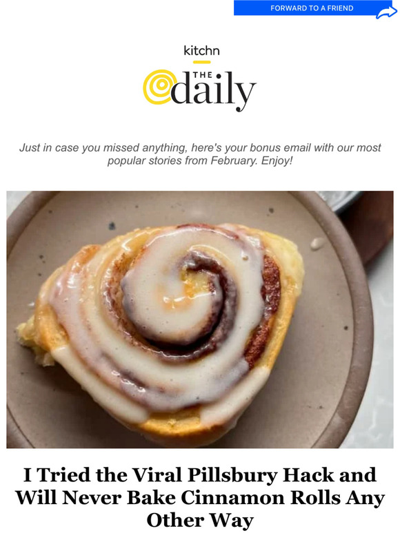 Kitchn: I Tried the Viral Pillsbury Cinnamon Rolls Trick, A “Forbidden ...