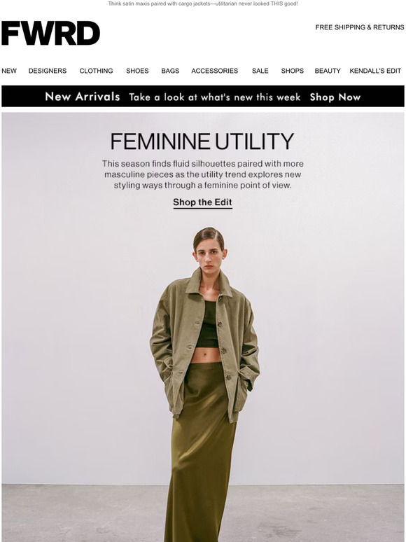 Forward: Trend Report: Feminine Utility | Milled