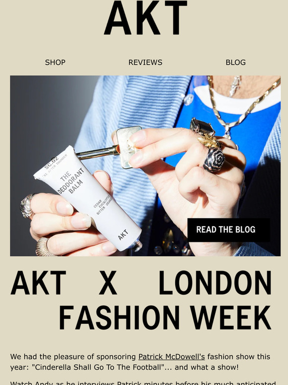 AKT London: AKT X LONDON FASHION WEEK | Milled