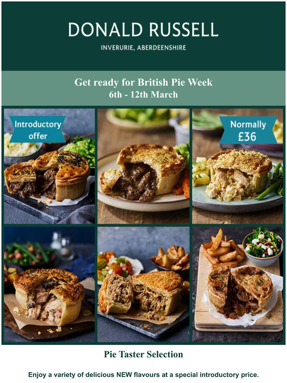 Donald Russell: —, try our NEW pies 🥧 | Milled