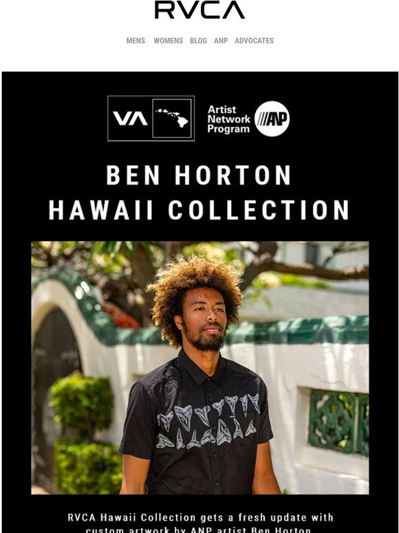 RVCA: ANP I Ben Horton X Hawaii Collection | Milled