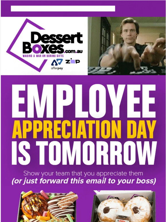 Dessert Boxes: Employee Appreciation Day! | Milled
