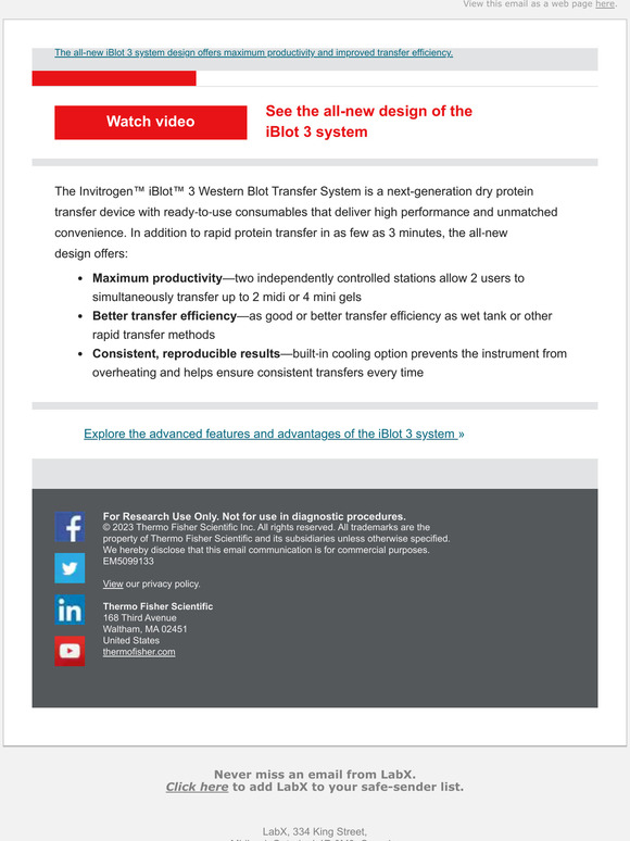 LabX: Double your western blot productivity | Milled