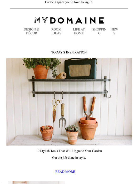 MyDomaine: 10 Stylish Tools That Will Upgrade Your Garden | Milled
