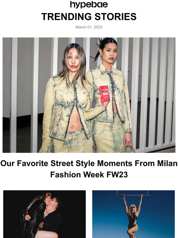 Hypebae: Our Favorite Street Style Moments From Milan Fashion Week FW23 ...