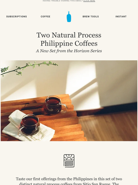 Blue Bottle Coffee: New Origin Alert: Two Coffees from the Philippines ...