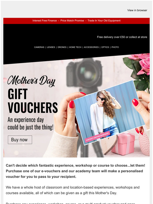 Jessops: Can't decide? Treat them to a Jessops Academy gift voucher 📸 ...