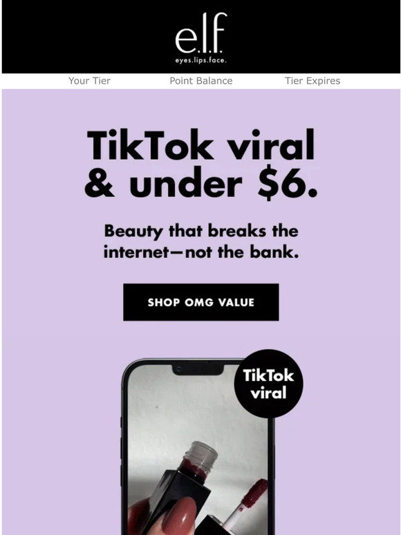 Elf Cosmetics: TikTok Viral and under $6 😮 | Milled