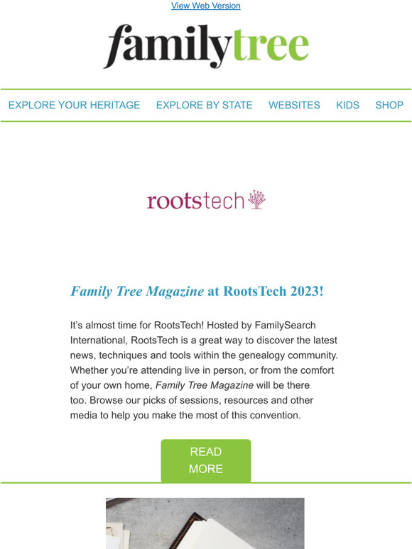 Family Tree Magazine: Can't-Miss Sessions at RootsTech 2023 | Milled