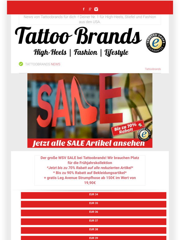 TattooBrands: Das gab es noch nie! Über 1000 High-Heels & Stiefel von ...