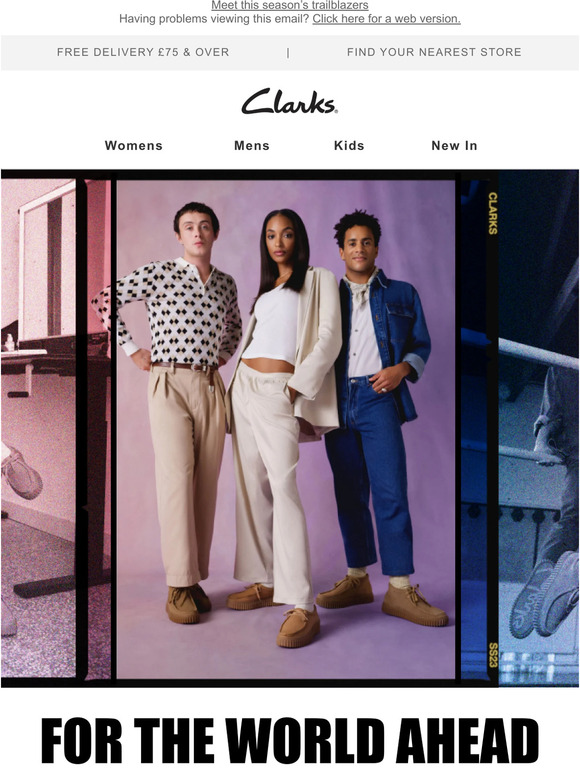 Clarks: Our Clarks collective: Revolutionising the world ahead | Milled