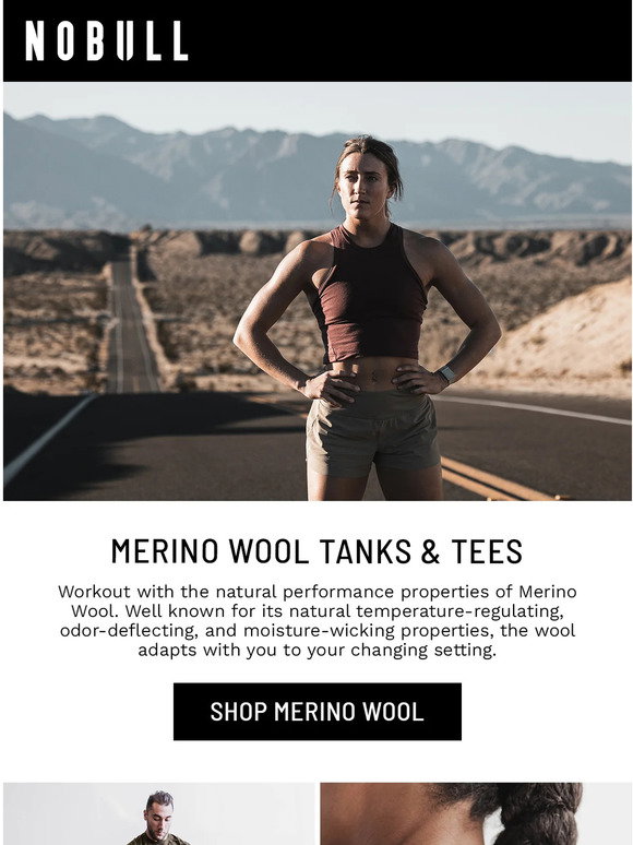 NOBULL: Merino Wool Tanks & Tees. | Milled