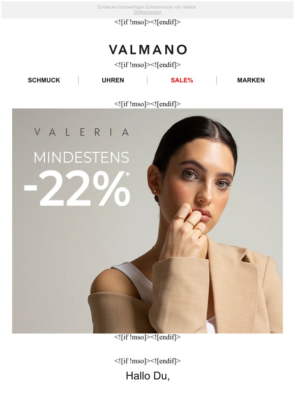 VALMANO DE/AT: Lust auf mindestens -22%? 💸 | Milled