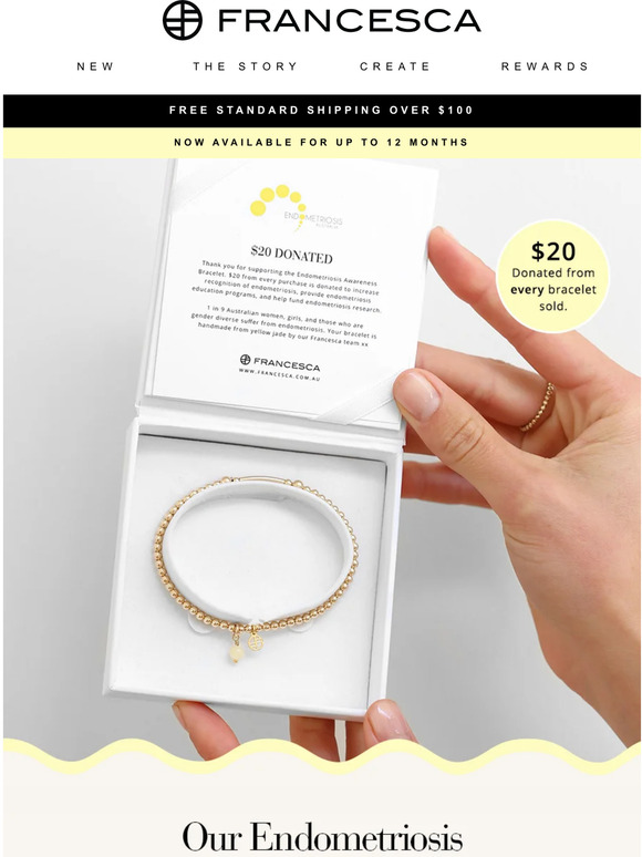 Francesca Collections: 💛 Proudly supporting | Endometriosis Australia ...