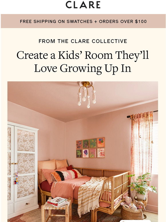 Clare: A kids' room glow-up that grown-ups will love too | Milled