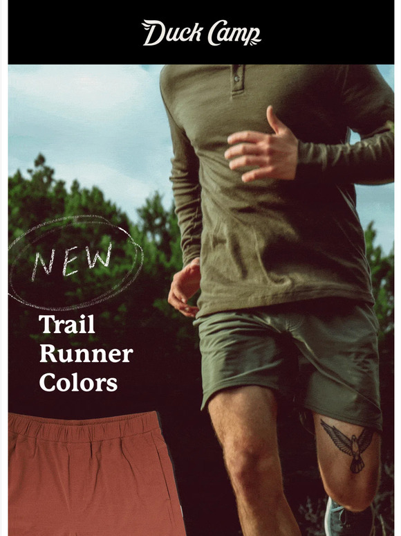 Duck Camp: 3 NEW Colors of Trail Runners | Milled