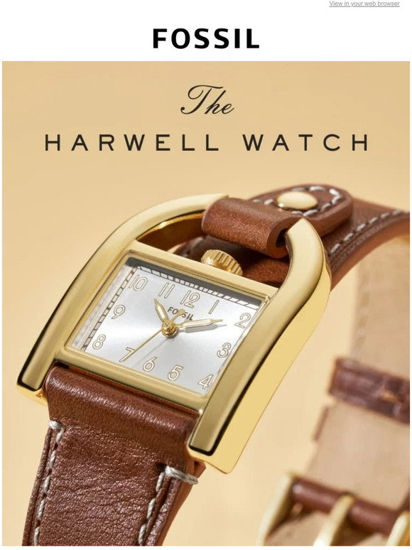 Fossil: Introducing The Harwell Watch | Milled