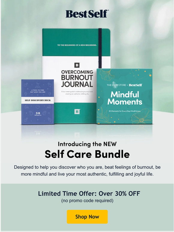 BestSelf: Save over 30% on the NEW Self Care Bundle | Milled