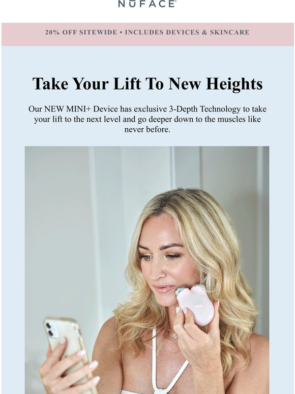 NuFACE: Take Your Lift to the Next Level with 3-Depth Technology | Milled