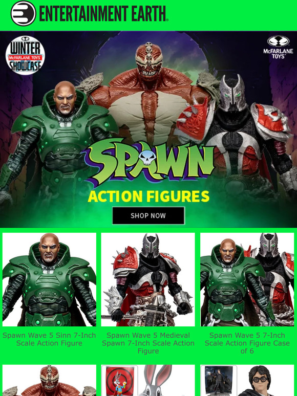 EntertainmentEarth.com: New Spawn Action Figures - Unleash the Darkness ...