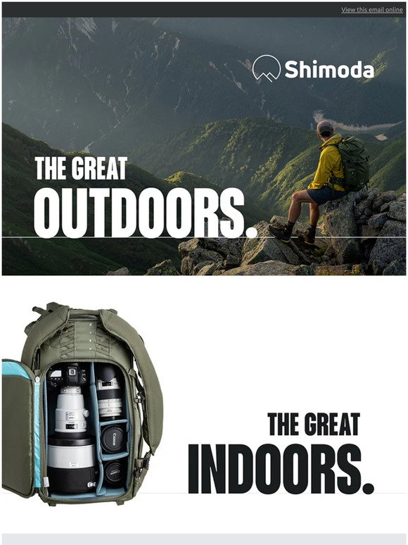 Shimoda Designs: Limited Time: 25% OFF Select Backpacks & Core Units ...
