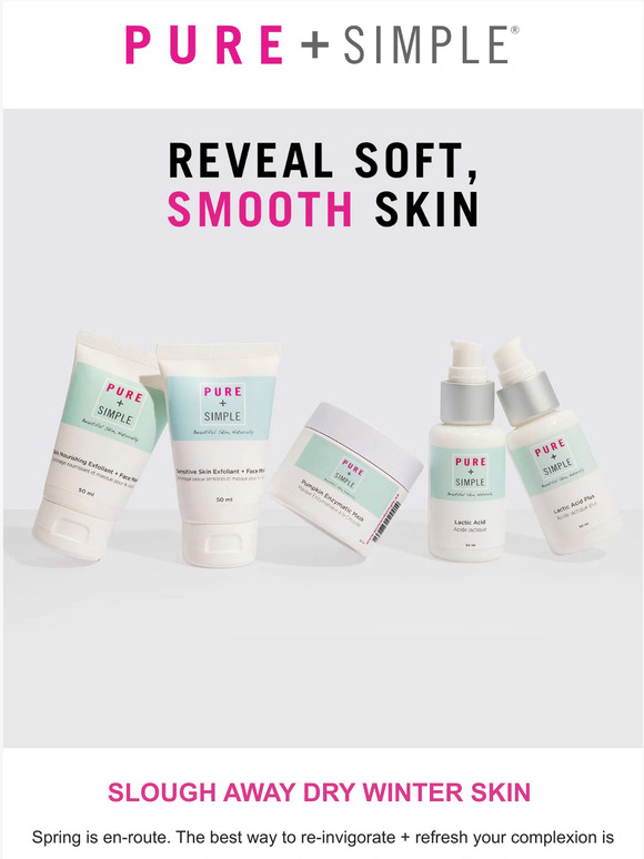 Pure + Simple: RENEW YOUR SKIN + GLOW | Milled