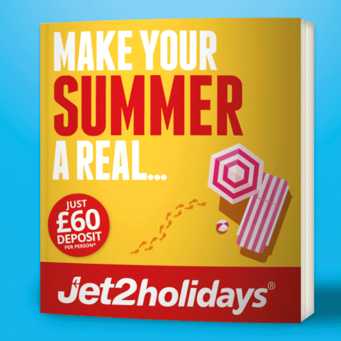 Jet2holidays: Make your summer a real page-turner | Milled