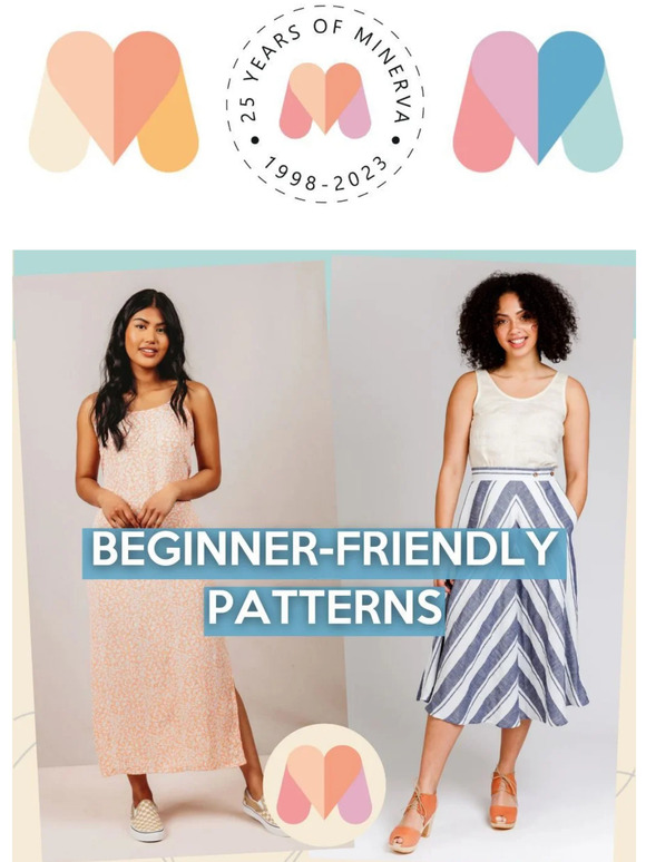 Minerva: Beginner-friendly dressmaking patterns 👗 | Milled