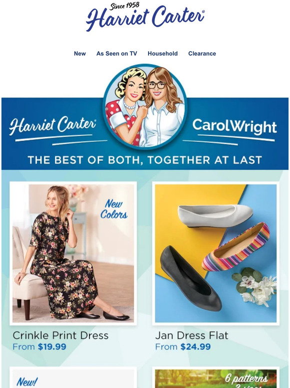 Harriet Carter: The Best of Both Worlds, Together at Last! | Milled