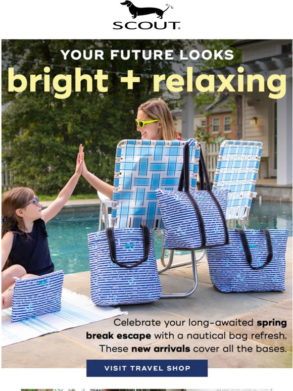 SCOUT Bags: Make a splash on spring break 💦 | Milled