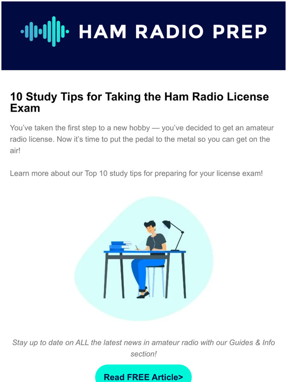 Ham Radio Prep: Top 10 STUDY TIPS for preparing for your license exam ...