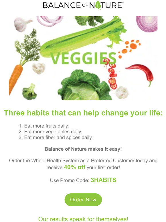 Balance of Nature: Three habits to transform your health | Milled