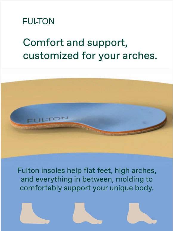 Fulton: Stability, Support, Comfort | Milled